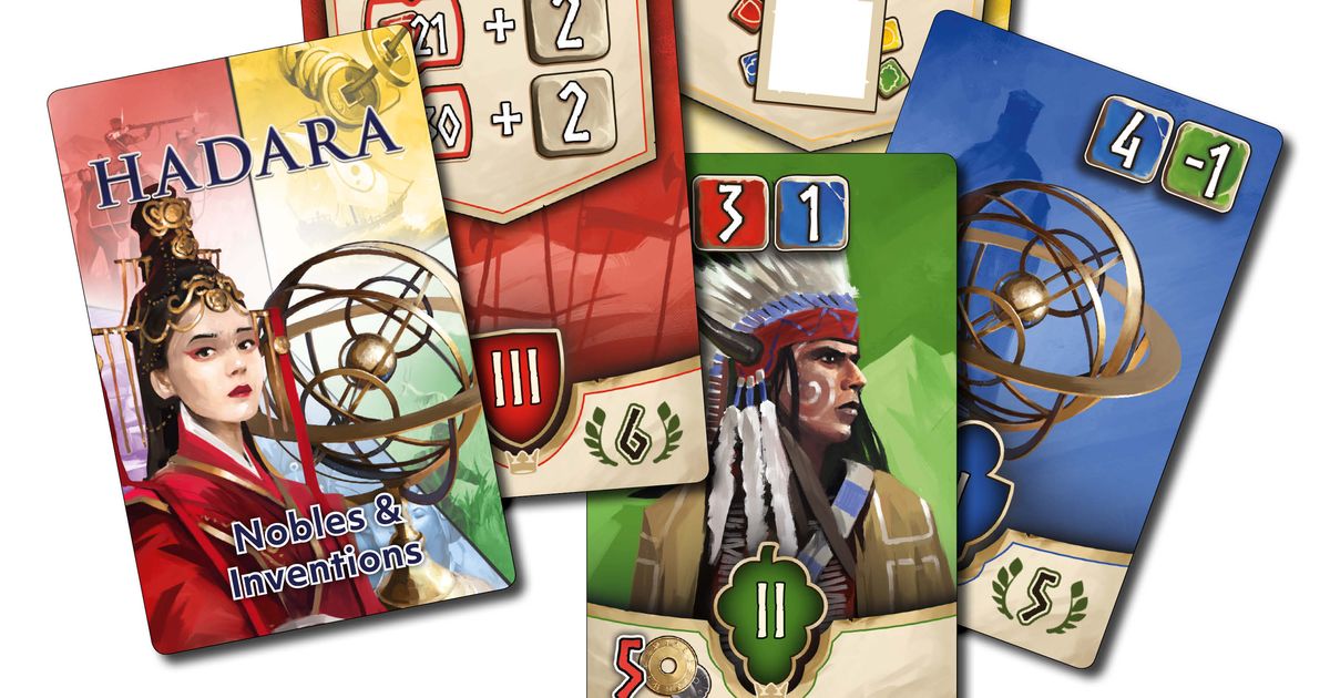Hadara: Nobles & Inventions | Board Game | BoardGameGeek