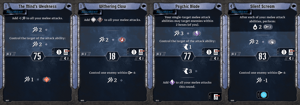 Mindthief Lvl 1-5 cards, perks, and discussion | Gloomhaven (Second ...