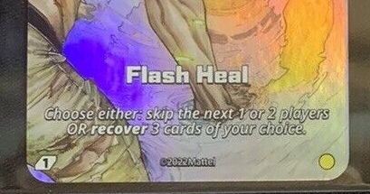 UNO Ultimate: She-Hulk – Flash Heal Foil Chase Card | Board Game ...