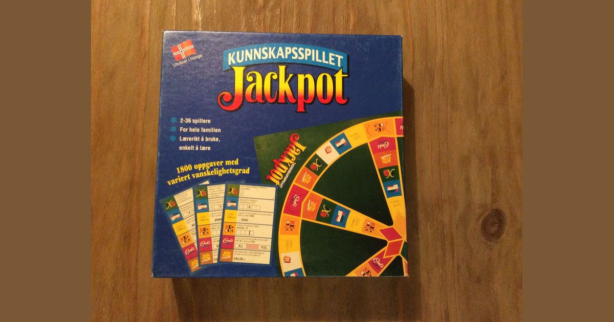Kunnskapsspillet Jackpot | Board Game | BoardGameGeek