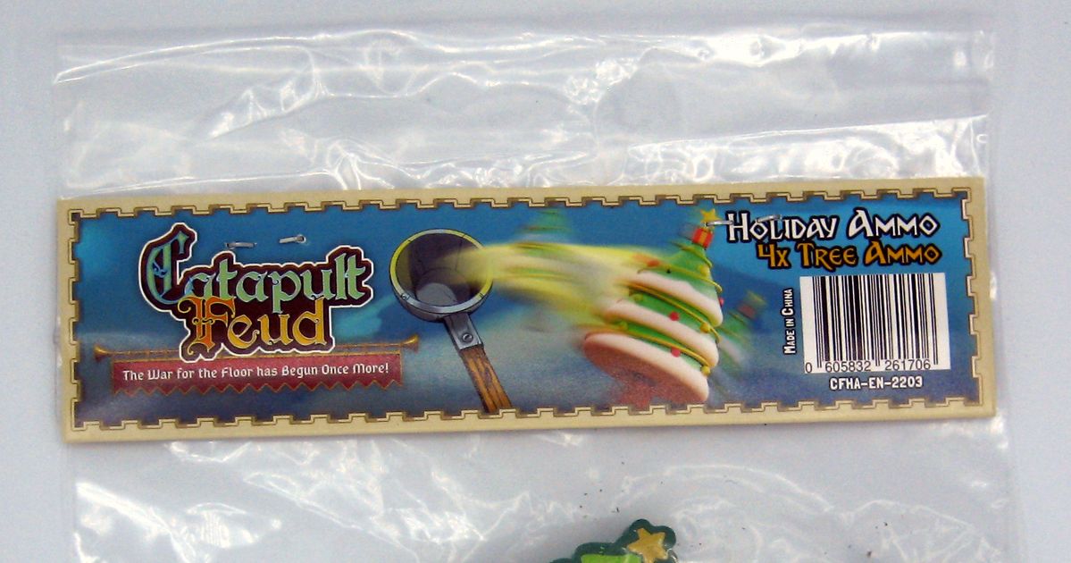 Catapult Feud: Holiday Ammo | Board Game | BoardGameGeek
