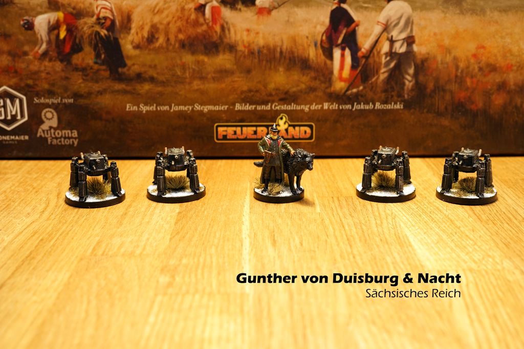 Scythe - Base game | Angie's painted miniatures | BoardGameGeek