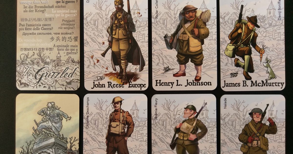 The Grizzled: American Soldiers | Board Game Accessory | BoardGameGeek