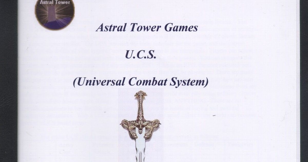 Universal Combat System | Board Game | BoardGameGeek