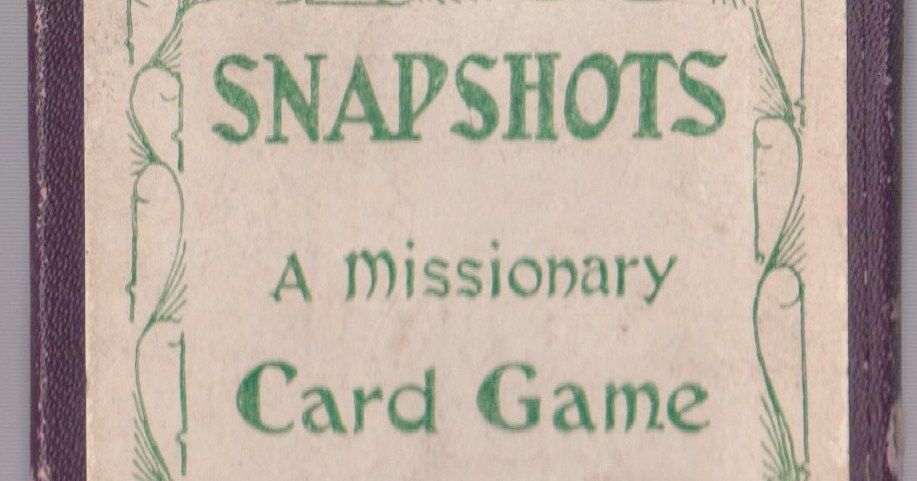 Snapshots: A Missionary Card Game | Board Game | BoardGameGeek