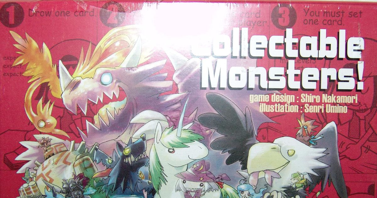 Collectable Monsters! | Board Game | BoardGameGeek