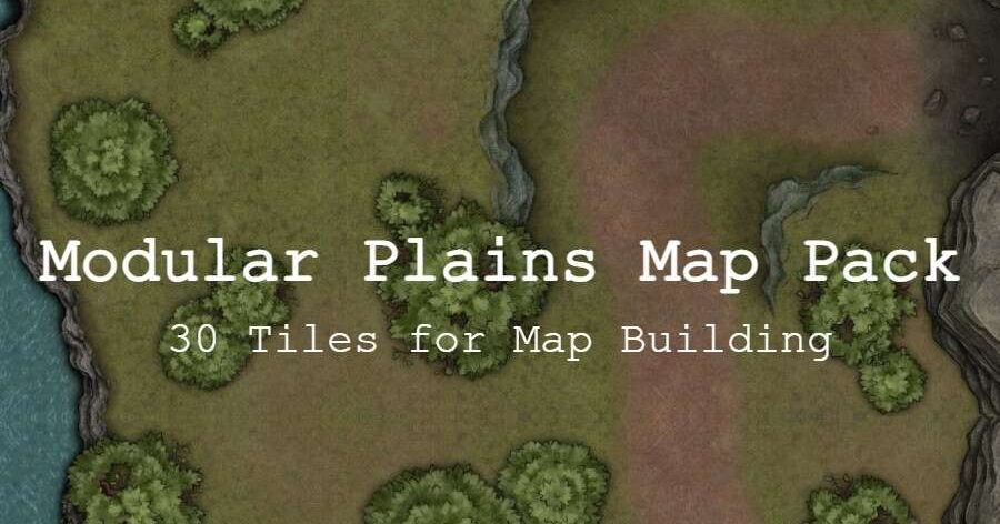 Modular Plains Map Pack | RPG Item | RPGGeek