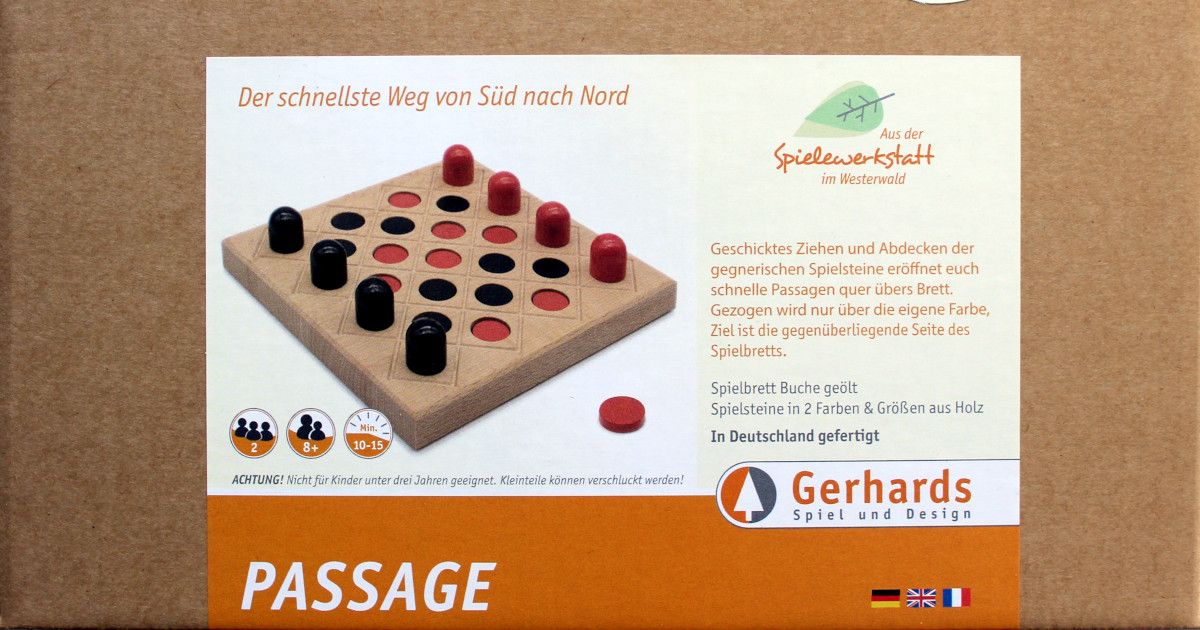Passage | Board Game | BoardGameGeek