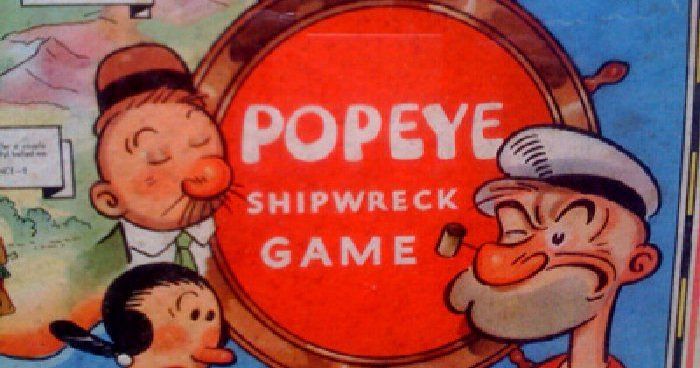 Popeye Shipwrecked Game | Board Game | BoardGameGeek