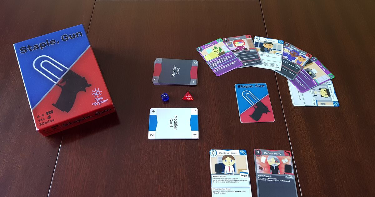 Staple, Gun | Board Game | BoardGameGeek