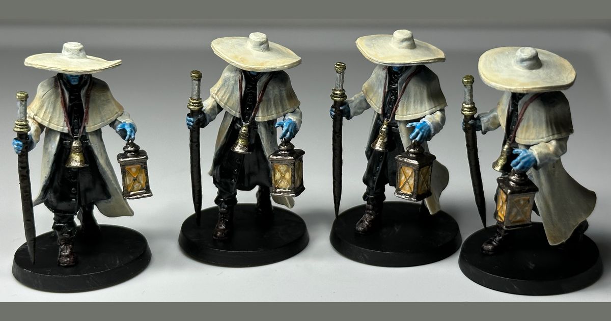 Bloodborne: The Board Game – Church Servants | Tiny Plastic Creatures ...