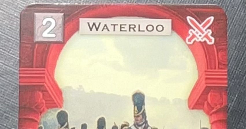 Path of Civilization: Waterloo Promo Card | Board Game | BoardGameGeek