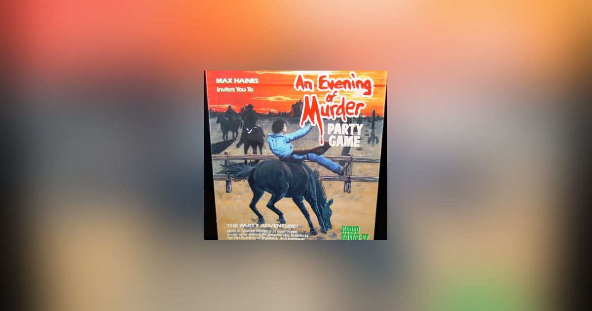An Evening of Murder: Rodeo Roundup | Board Game | BoardGameGeek