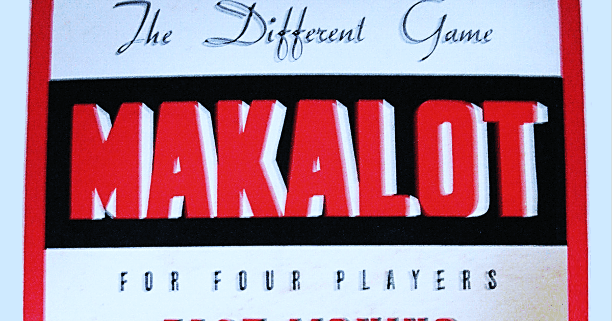 MAKALOT | Board Game | BoardGameGeek