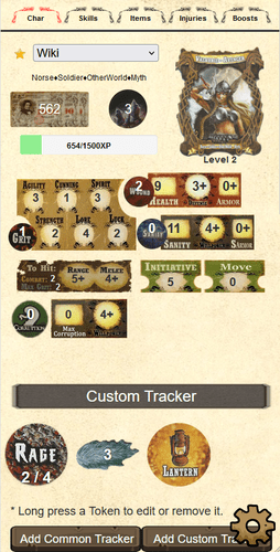 Online Character Tracker updated | Shadows of Brimstone: City of the ...