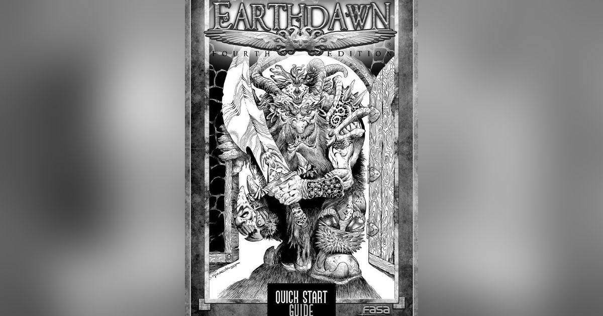 Earthdawn Fourth Edition Quick Start Guide | RPG Item | RPGGeek