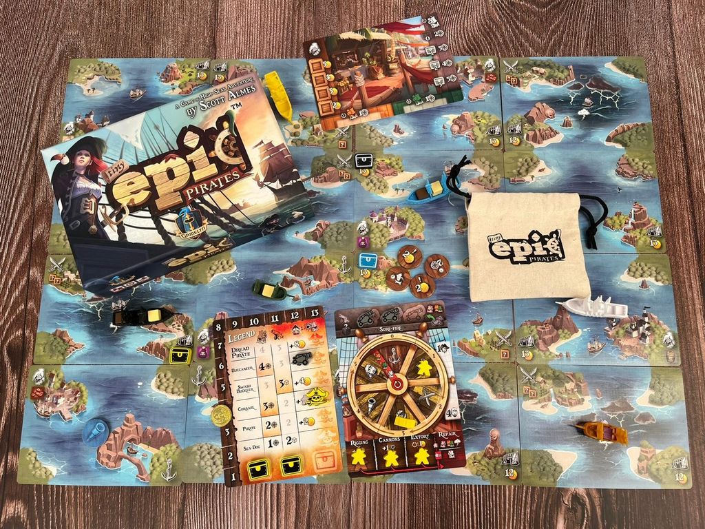 Tiny Epic Pirates - Review | Tiny Epic Pirates