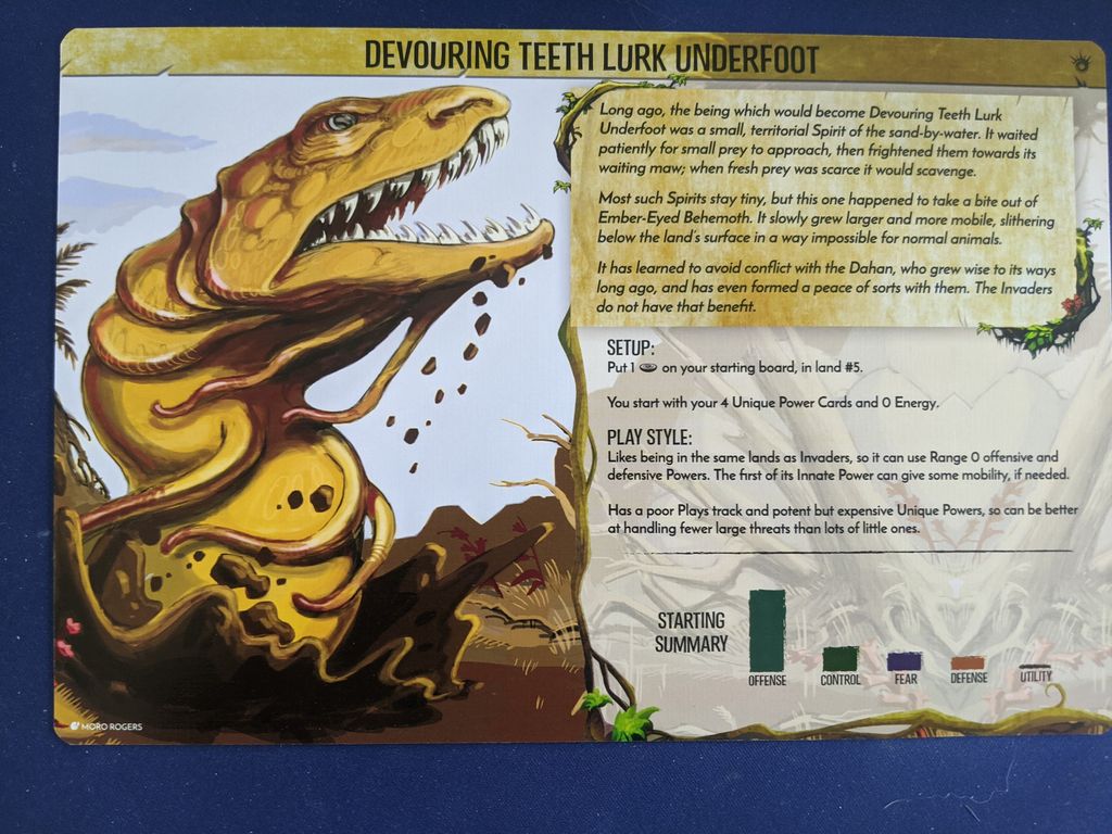 Devouring Teeth Lurk Underfoot | Horizons of Spirit Island