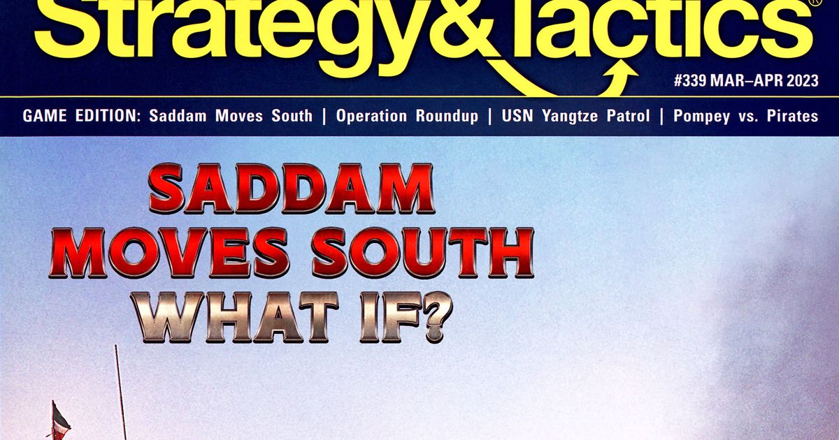 Saddam Moves South | Board Game | BoardGameGeek