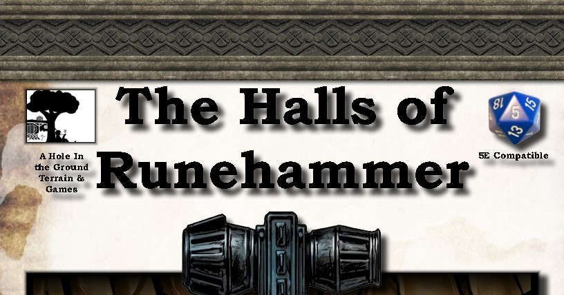 The Halls of Runehammer | RPG Item | RPGGeek