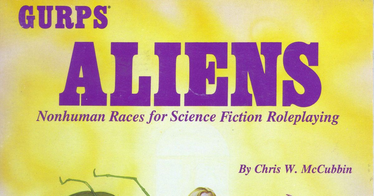 GURPS Aliens | RPG Item | RPGGeek