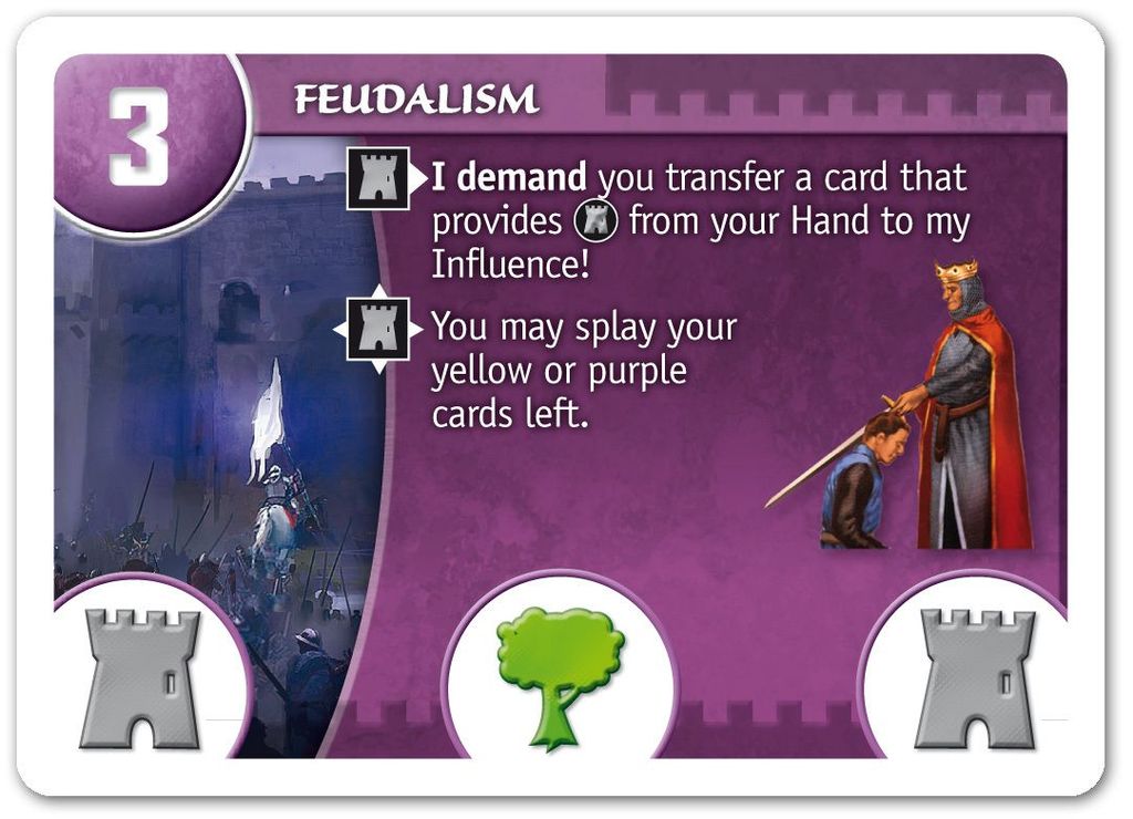 feudal system cards