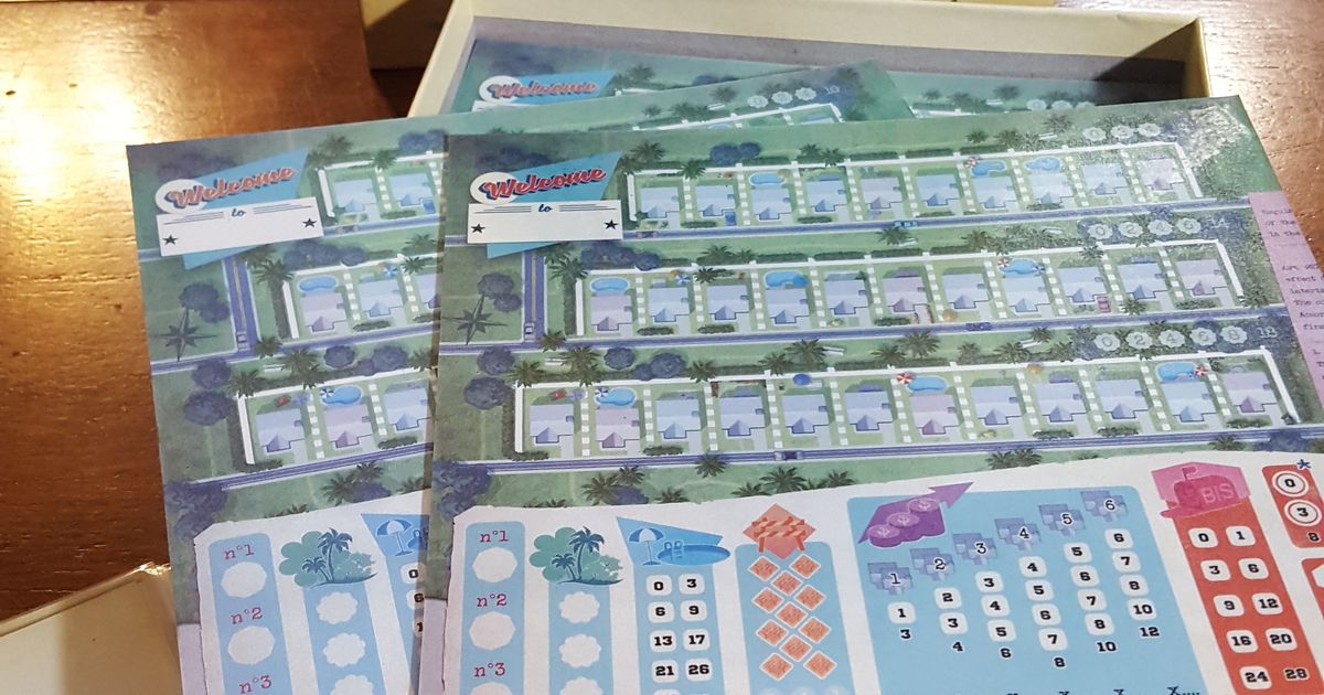 Welcome To...: Dry Erase Sheet Pack | Board Game Accessory | BoardGameGeek