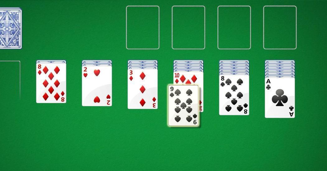 Solitaire (1990) | Video Game | VideoGameGeek