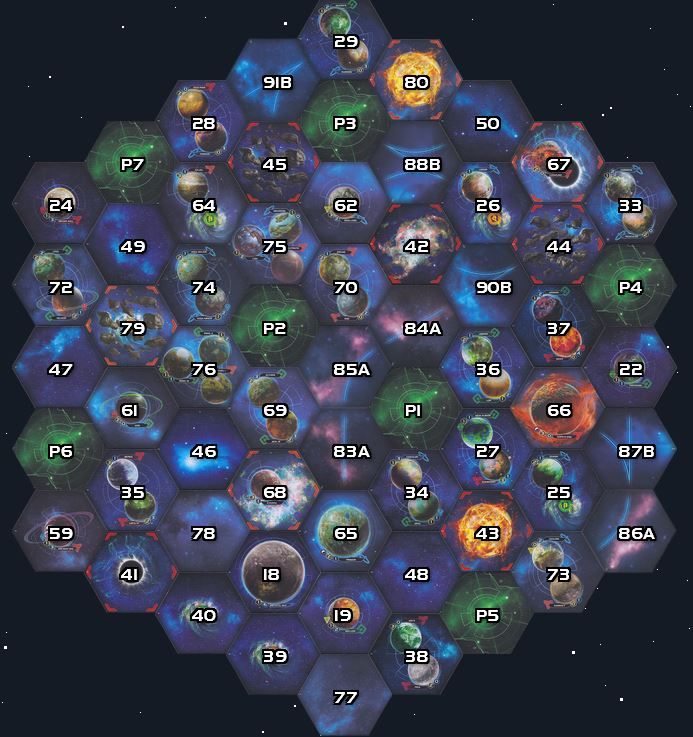 Database: Preset maps | Twilight Imperium: Fourth Edition
