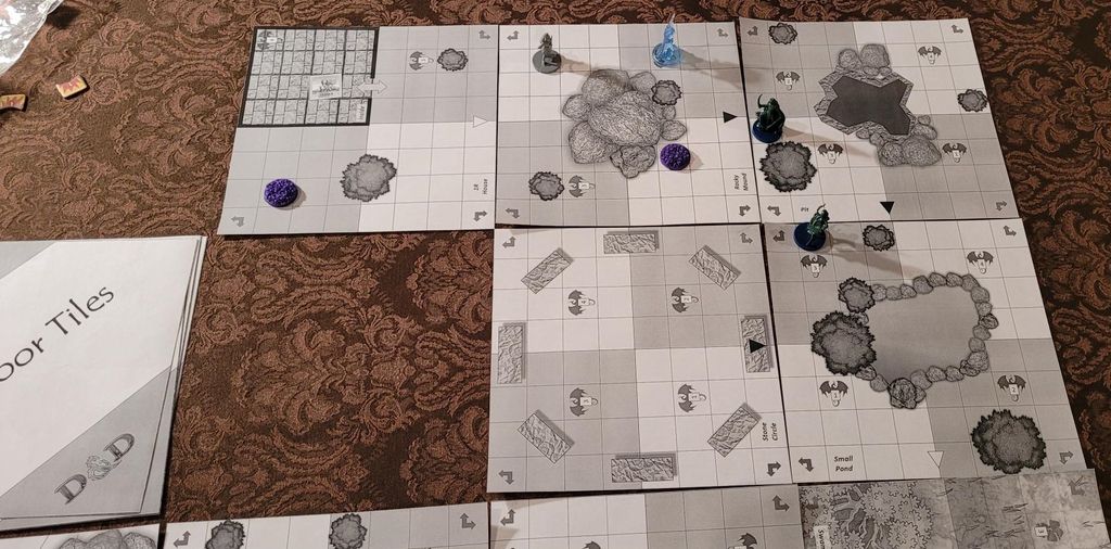 LoD: 8x8 Large Tile Expansion Set | Dungeons & Dragons: The Legend of ...