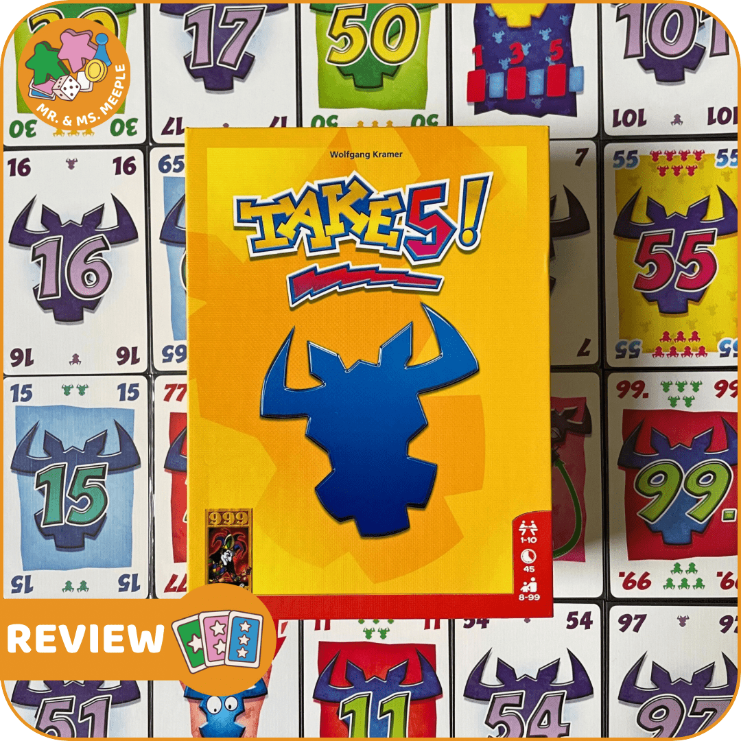 Review - Take 5! (Mr. & Ms. Meeple) | Take 5: 30th Anniversary Edition
