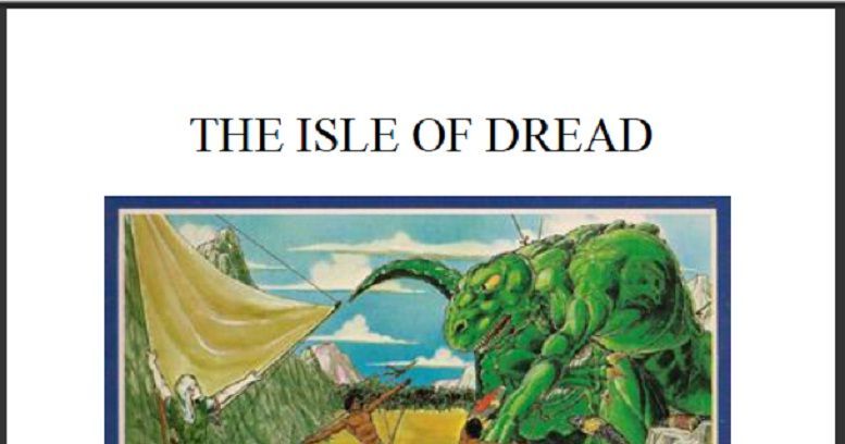 The Isle of Dread | Board Game | BoardGameGeek