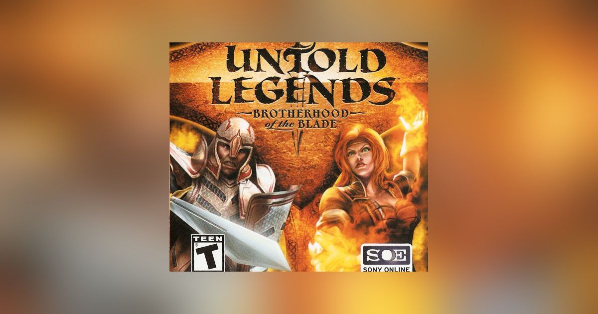 Untold Legends: Brotherhood of the Blade | Video Game | VideoGameGeek