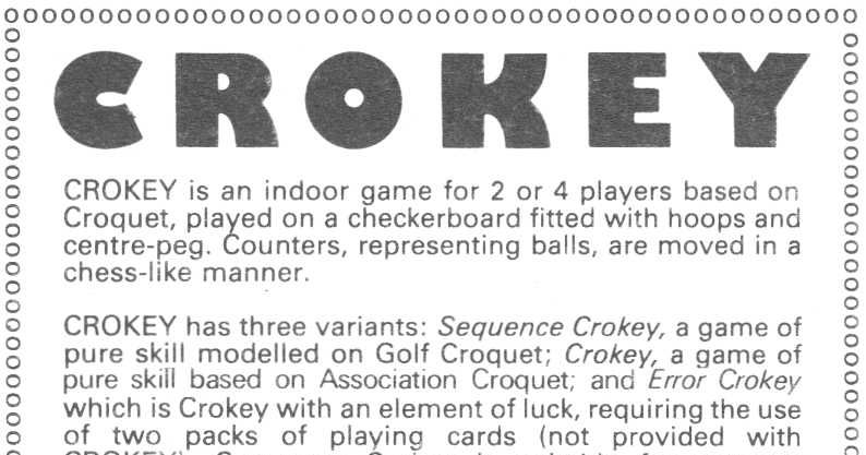 Crokey | Board Game | BoardGameGeek