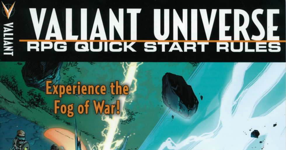 Valiant Universe Quick Start Rules: Experience the Fog of War! | RPG Item | RPGGeek