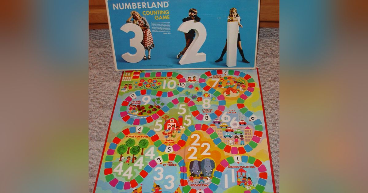 Numberland Counting Game | Board Game | BoardGameGeek