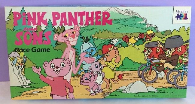 Pink Panther & Sons Race Game | Board Game | BoardGameGeek