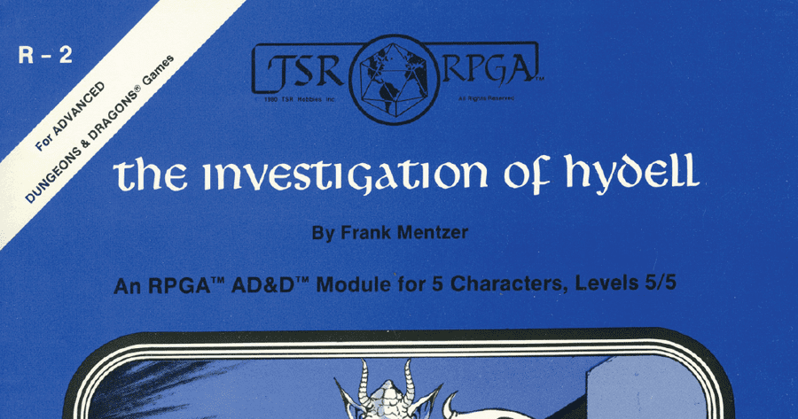R2: The Investigation of Hydell | RPG Item | RPGGeek