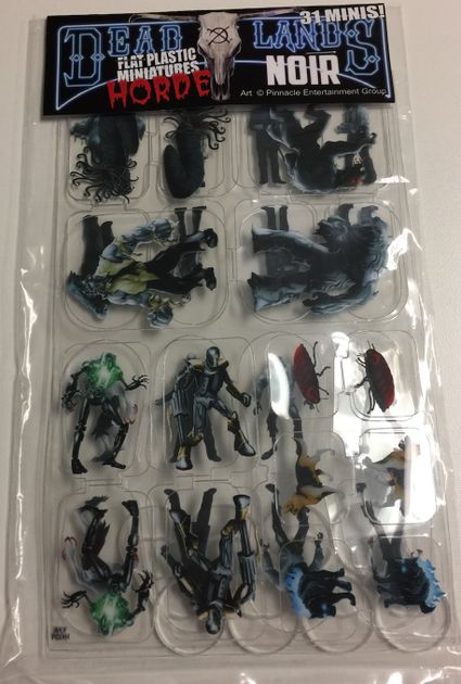 Flat Plastic Miniatures - Deadlands Noir Horde | RPG Item | RPGGeek