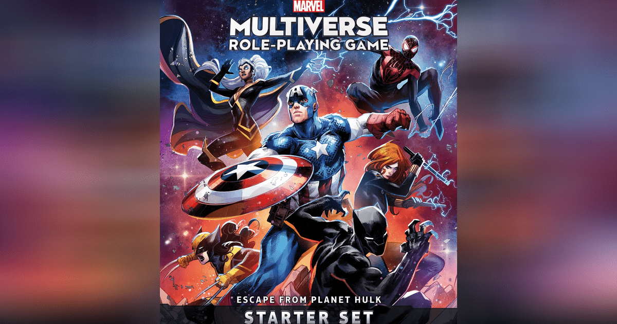 Marvel Multiverse Roleplaying Game Starter Set: Escape From Planet Hulk ...