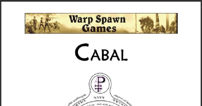 Cabal | Board Game | BoardGameGeek
