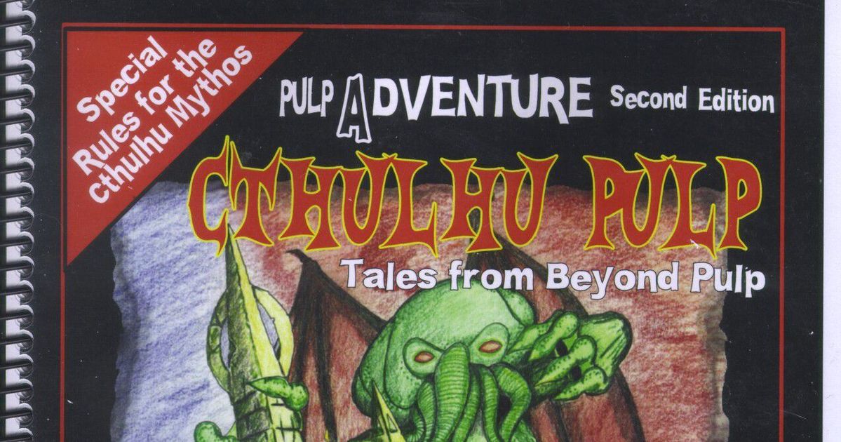 Cthulhu Pulp: Tales from Beyond Pulp | RPG Item | RPGGeek