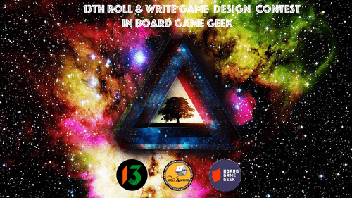 13th ROLL & WRITE GAME DESIGN CONTEST