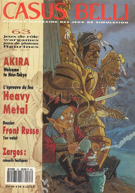 Casus Belli (Issue 63 - May 1991) | Issue | RPGGeek