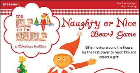 The Elf on the Shelf: Naughty or Nice Board Game | Board Game ...