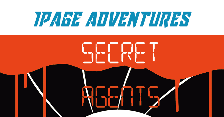 1Page Adventures: Secret Agents | RPG Item | RPGGeek