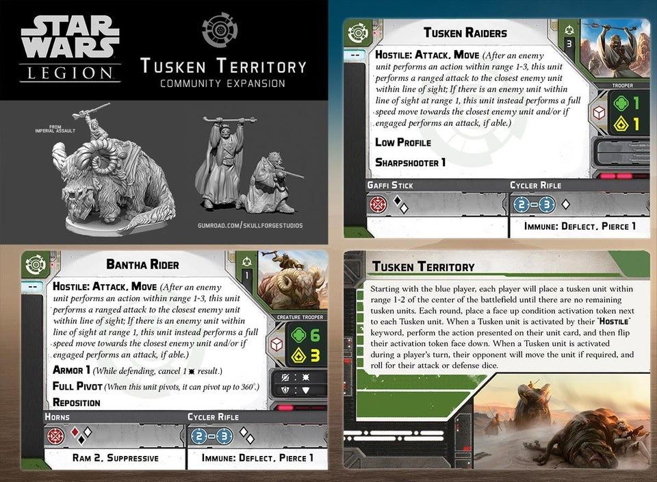 Tusken Raider Condition Units | Star Wars: Legion