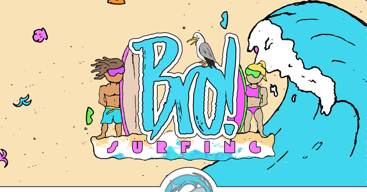 Bro! Surfing | Board Game | BoardGameGeek