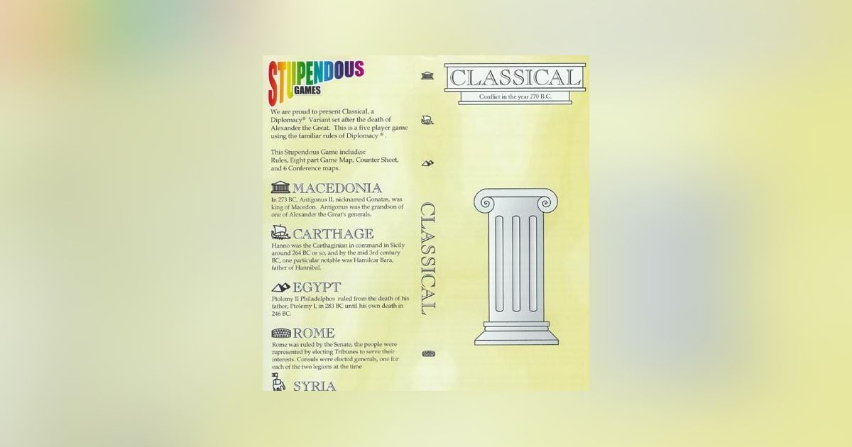 Diplomacy: Classical Variant | Board Game | BoardGameGeek