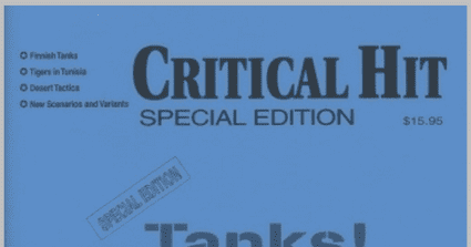 Critical Hit! Tanks Special Edition | Board Game | BoardGameGeek